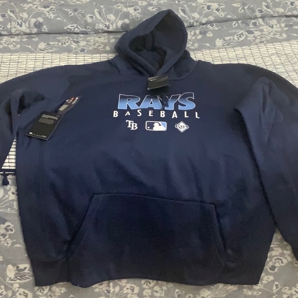 Nike MLB | Shirts | Nwt Mens Tampa Bay Rays Nike Navy Authentic ...